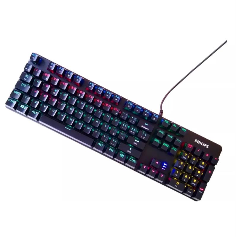 TECLADO PHILIPS MECANICO G401 GAMING RGB MOMENTUM