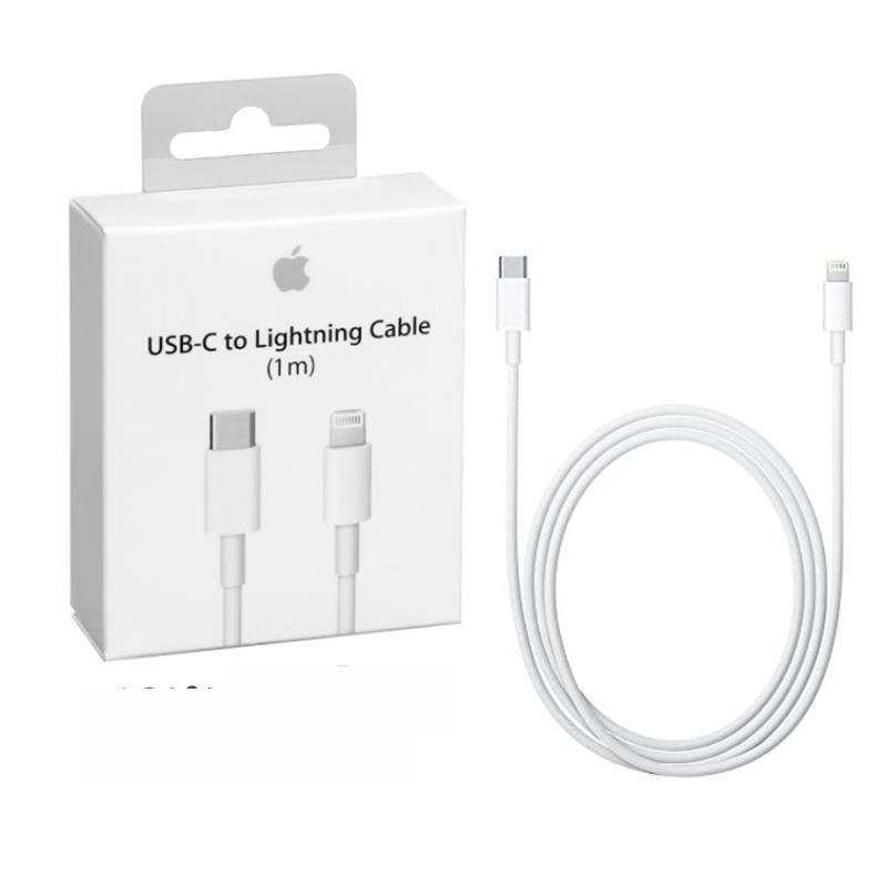 CABLE CARGADOR IPHONE APPLE LIGHTNING A USB-C 1 MTS