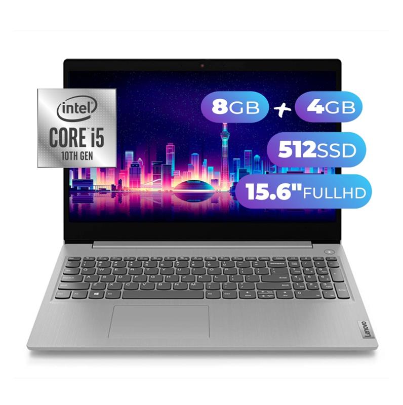 - NOTEBOOK LENOVO IP 3 INTEL CORE i5-10210U - 12GB(8+4) - SSD 5126GB ...